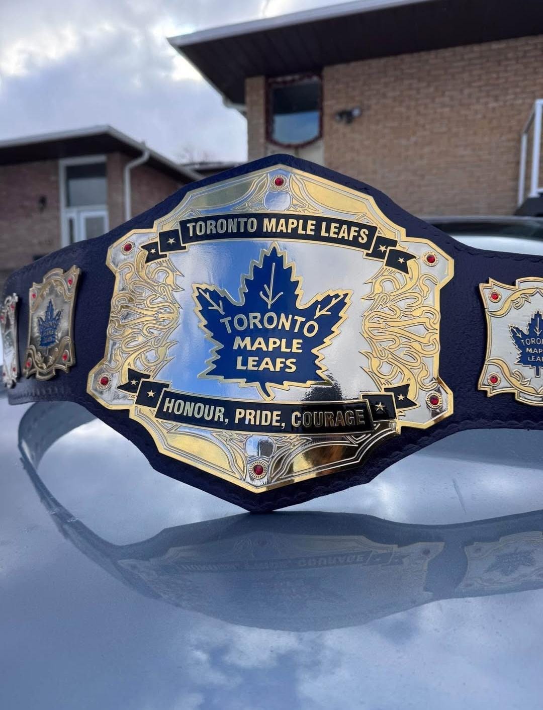 Toronto Maple Leafs Title Belt Wrestling Championship Title Belt Adult ...