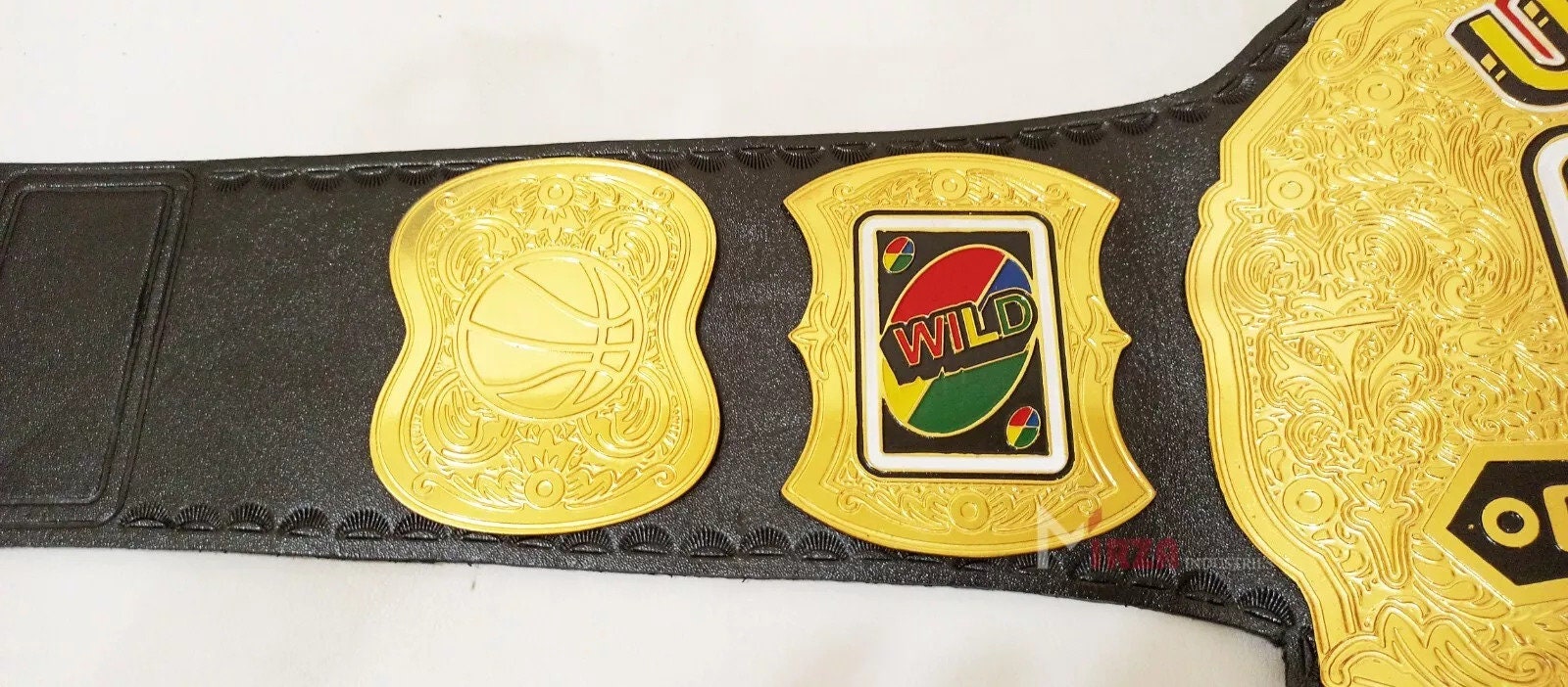 UNO Wrestling Championship Belt UNO Card Game Adult Size Title Belt ...
