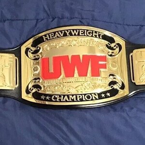 UWF Heavyweight Universal Wrestling Championship Title Belt Adult Size ...