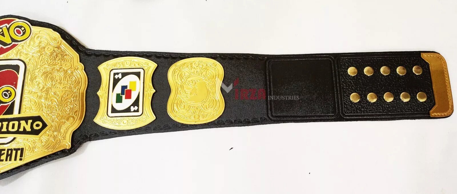 UNO Wrestling Championship Belt UNO Card Game Adult Size Title Belt ...