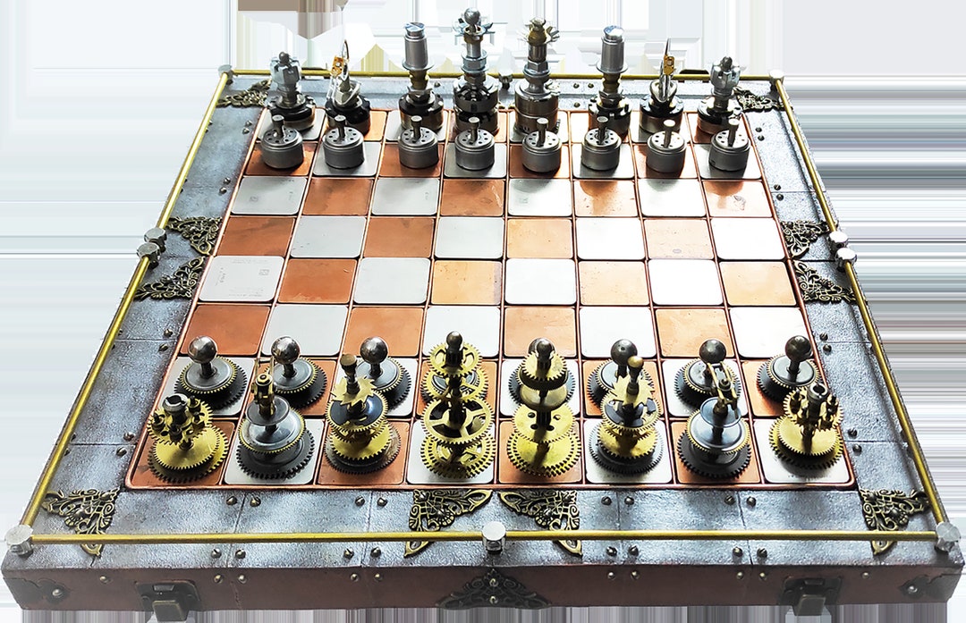 Unique Style, Hand Crafted, Large Chess Set With Assembly Kit and ...