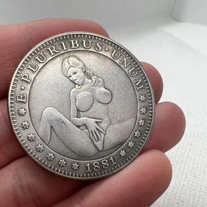 1881 Unique Design Dollar Coin Replica Copy - Etsy