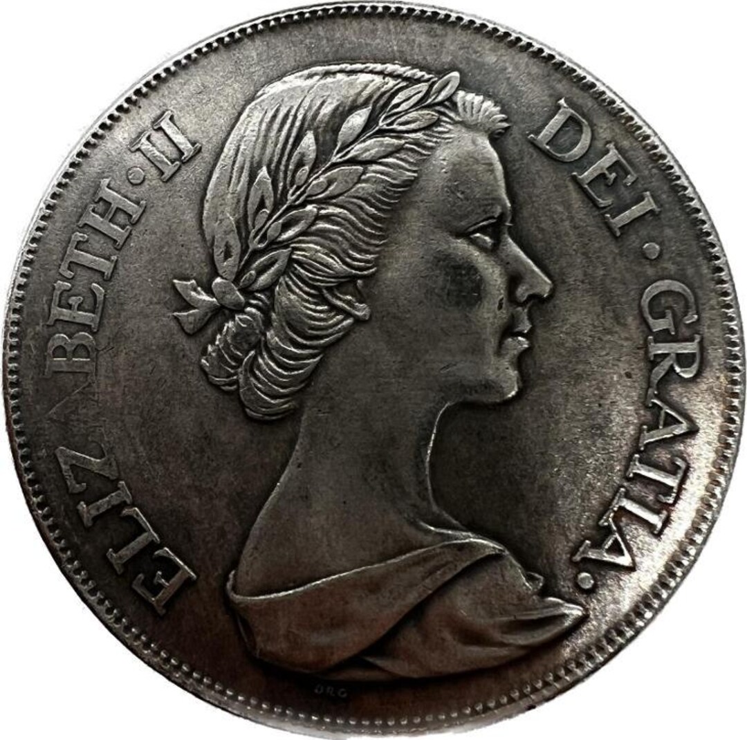 Elizabeth II Commemorative Coin Replica Copy - Etsy
