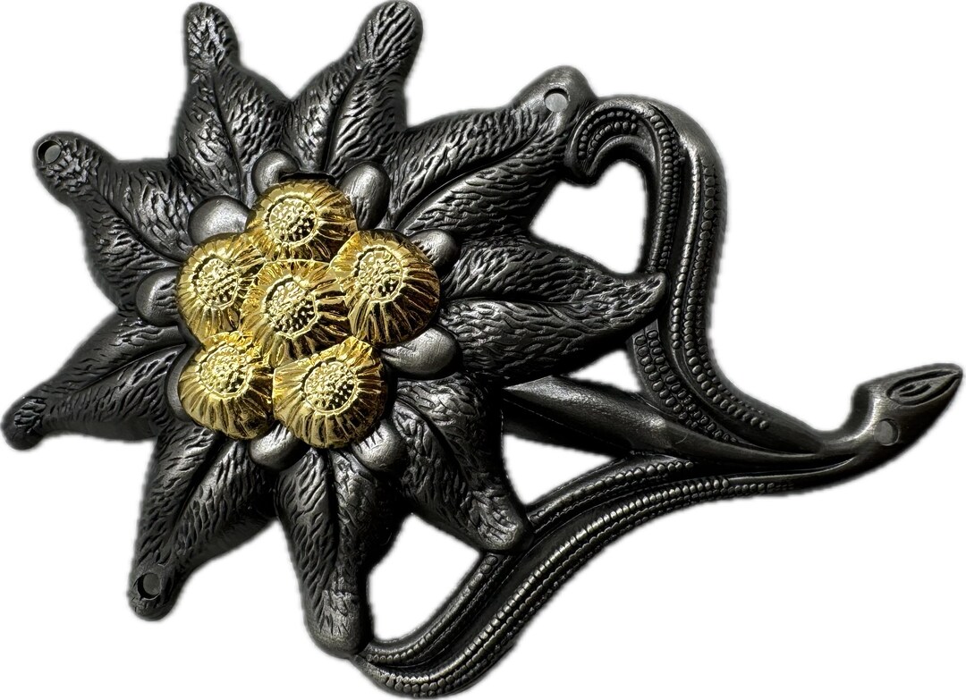 Alpine Edelweiss Military Insignia Badge Copy - Etsy