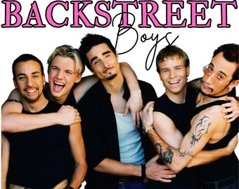 Backstreets Boys PNG BSB - Etsy