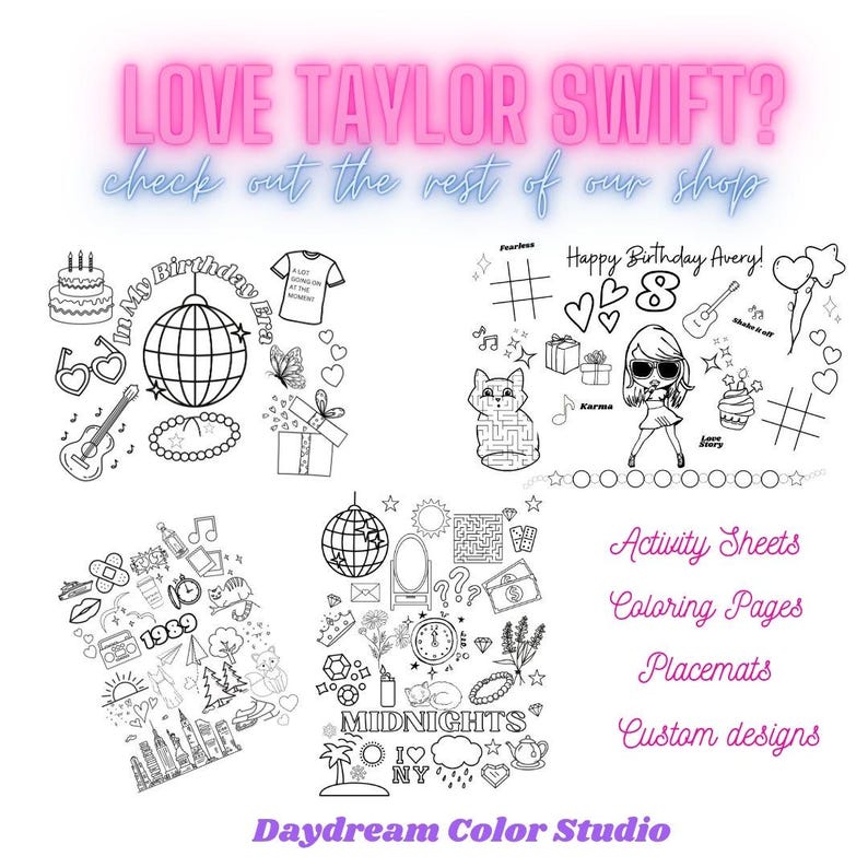 Taylor Swift Lover Composition Notebook Cover I Digital Download I ...