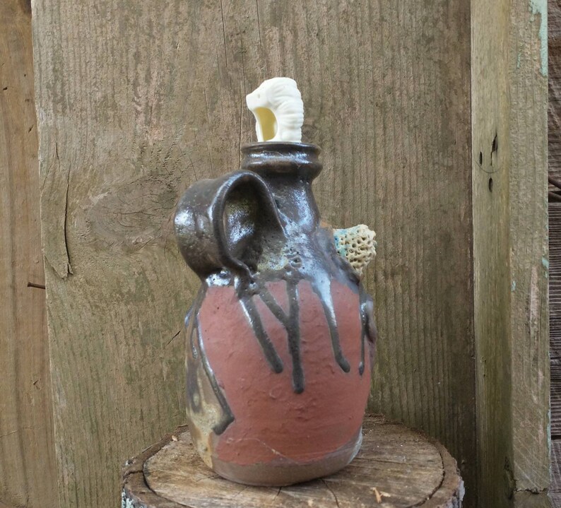 Devil FACE JUG by Joel Patton / EM Xray | Etsy