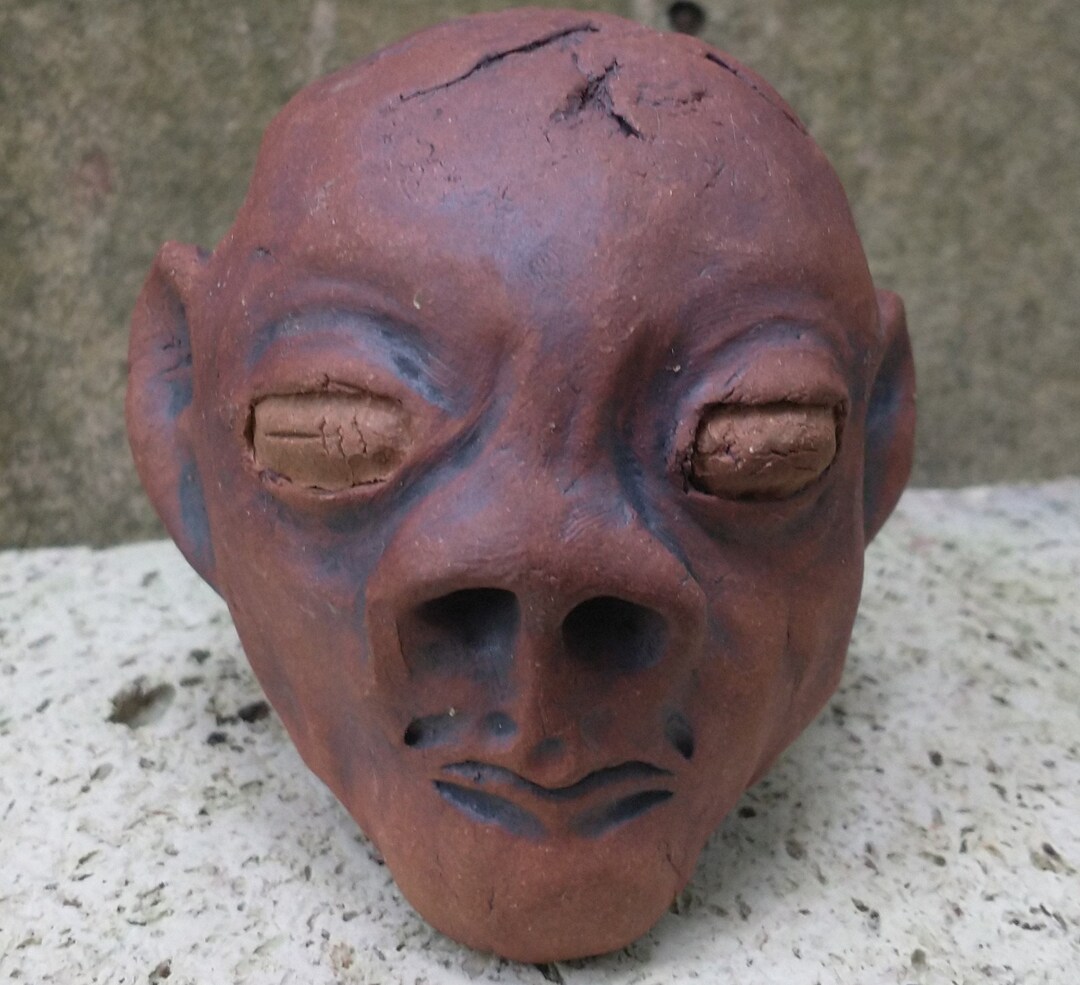 Small Face Sculpture by Joel Patton - Etsy
