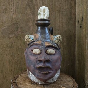 Devil FACE JUG by Joel Patton / EM Xray | Etsy
