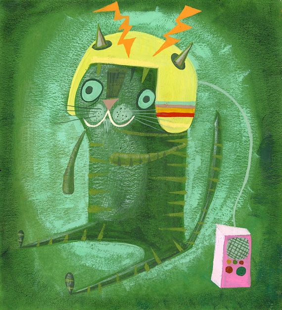 Simon in His Communication Helmet. Limited Edition Print by - Etsy