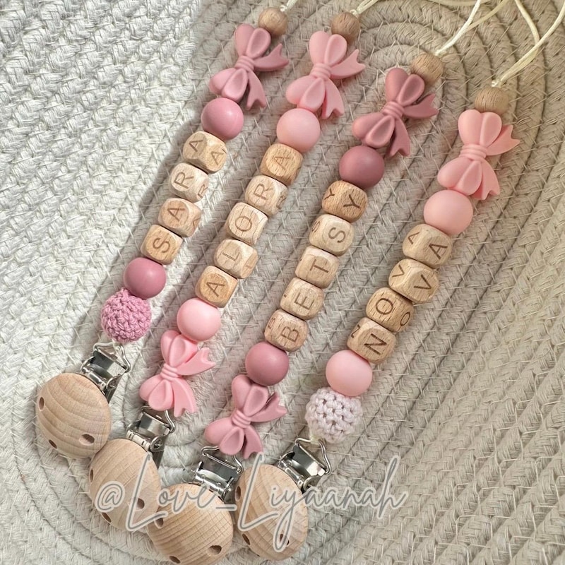 Bow Pacifier Dummy - Etsy