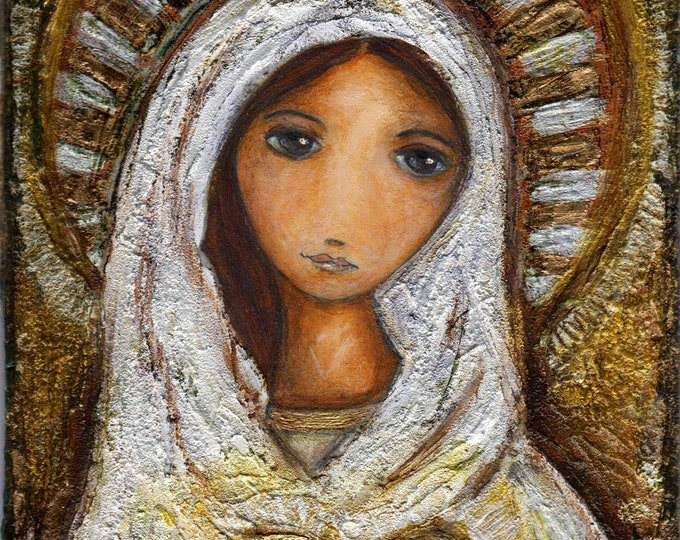 Blessed Mother - Art Print 8 X 10 Inches - Etsy