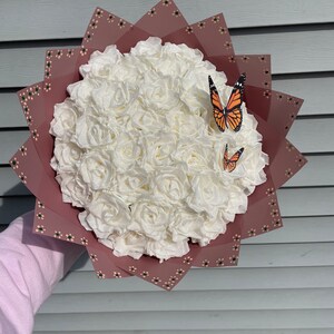 Barro Inspired Eternal Rose Bouquet (30count) - Etsy