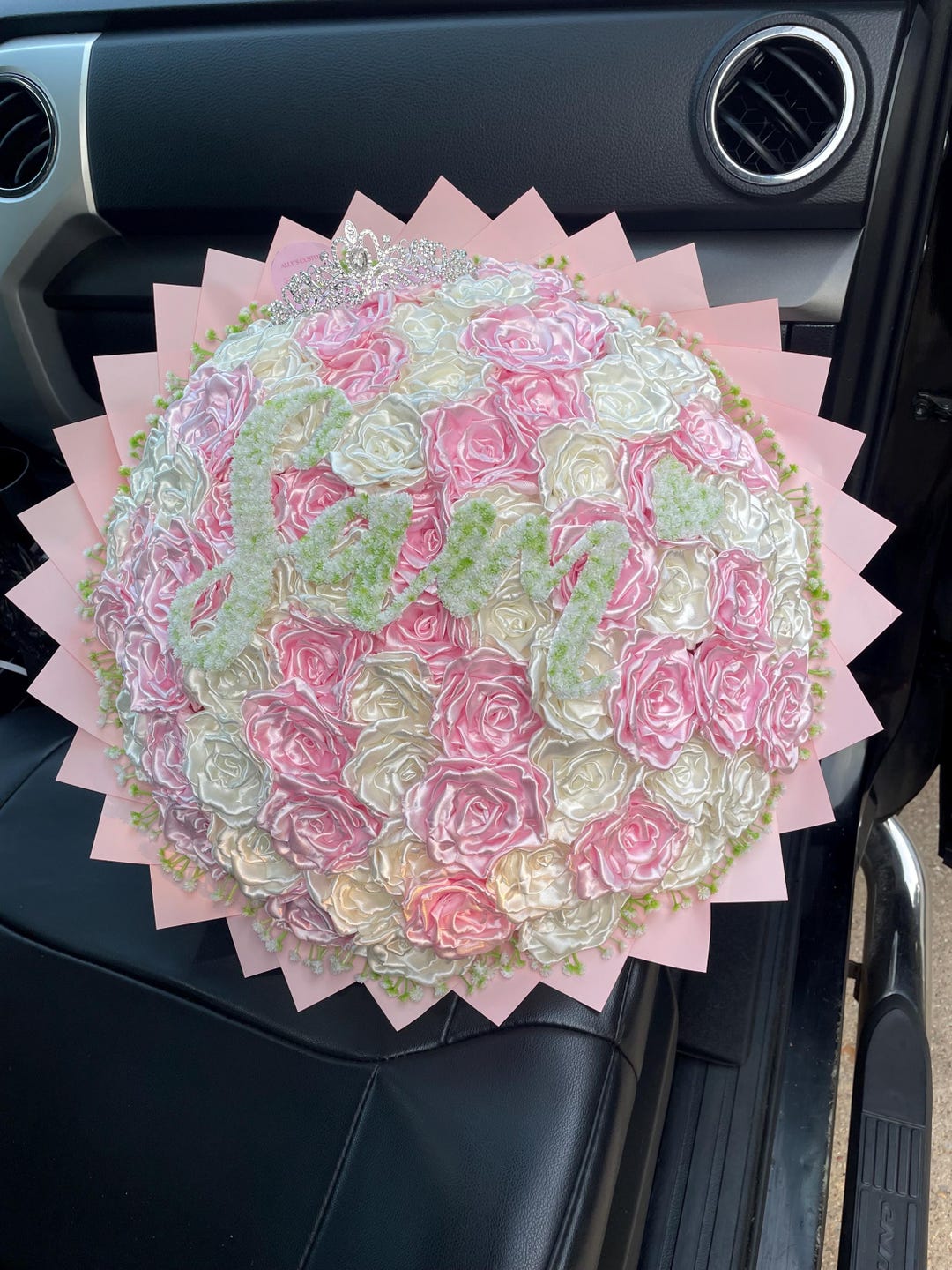 75 Count W Baby Breath Letters - Etsy