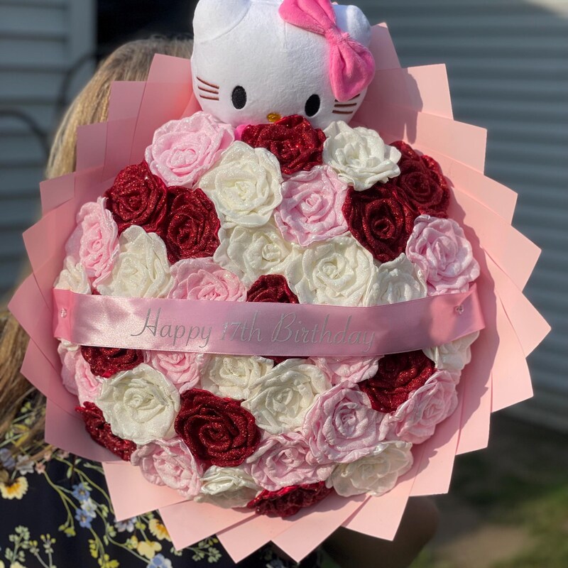 Hallo Kitty Bouquet - Etsy