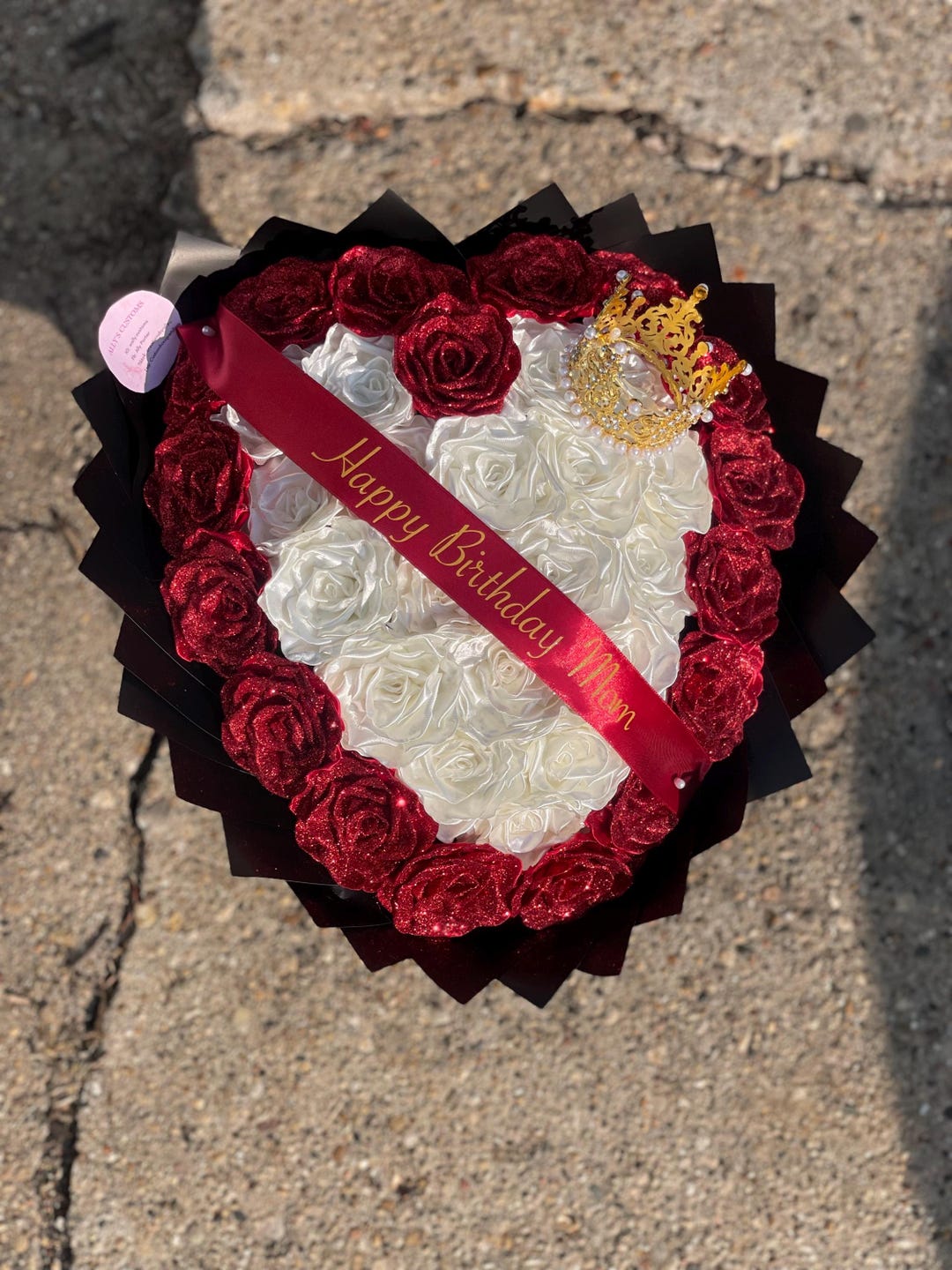 Heart Shaped Eternal Rose Bouquet - Etsy