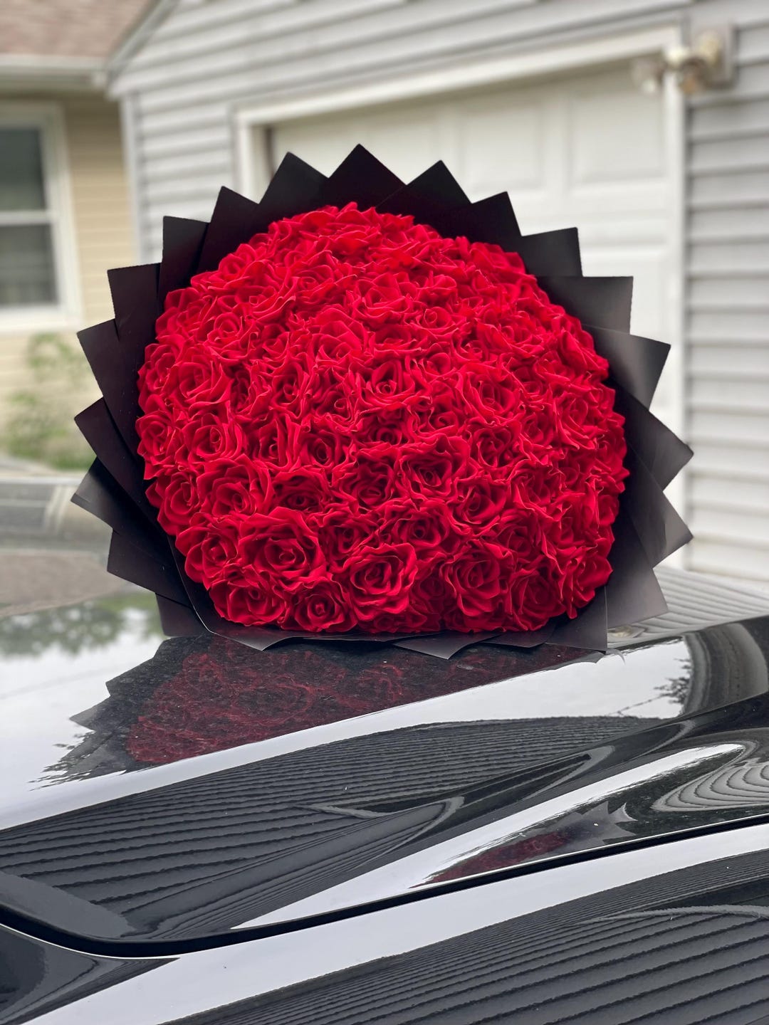 75 Count Red Eternal Roses - Etsy