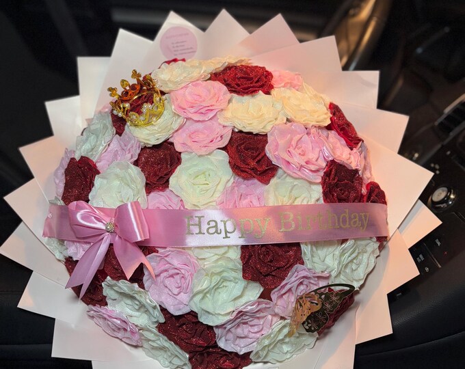 Eternal Roses Bouquets 50 Count - Etsy