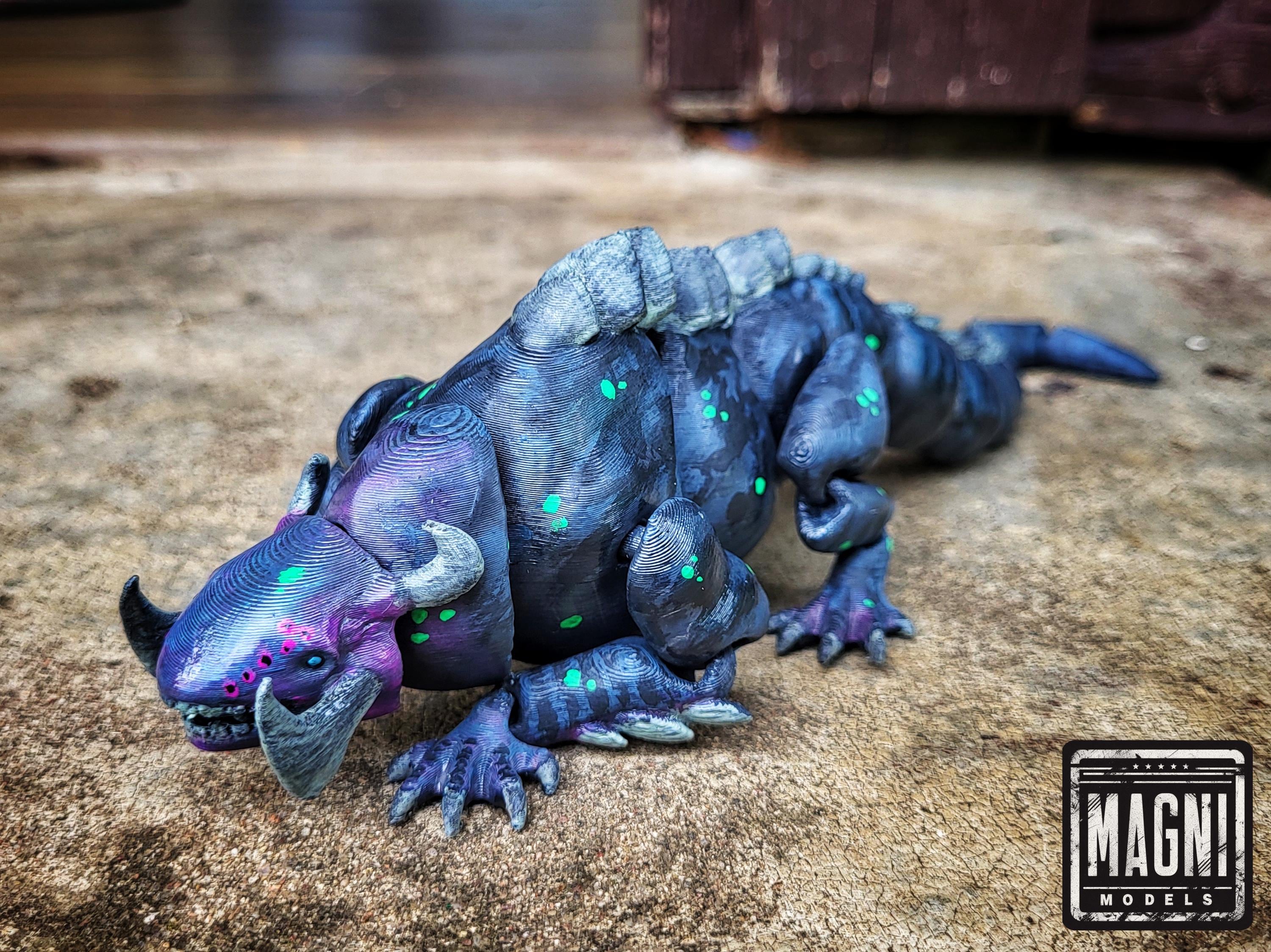 Articulated Frozen Leviathan STL - Subnautica [FOR 3D PRINTING] - Etsy