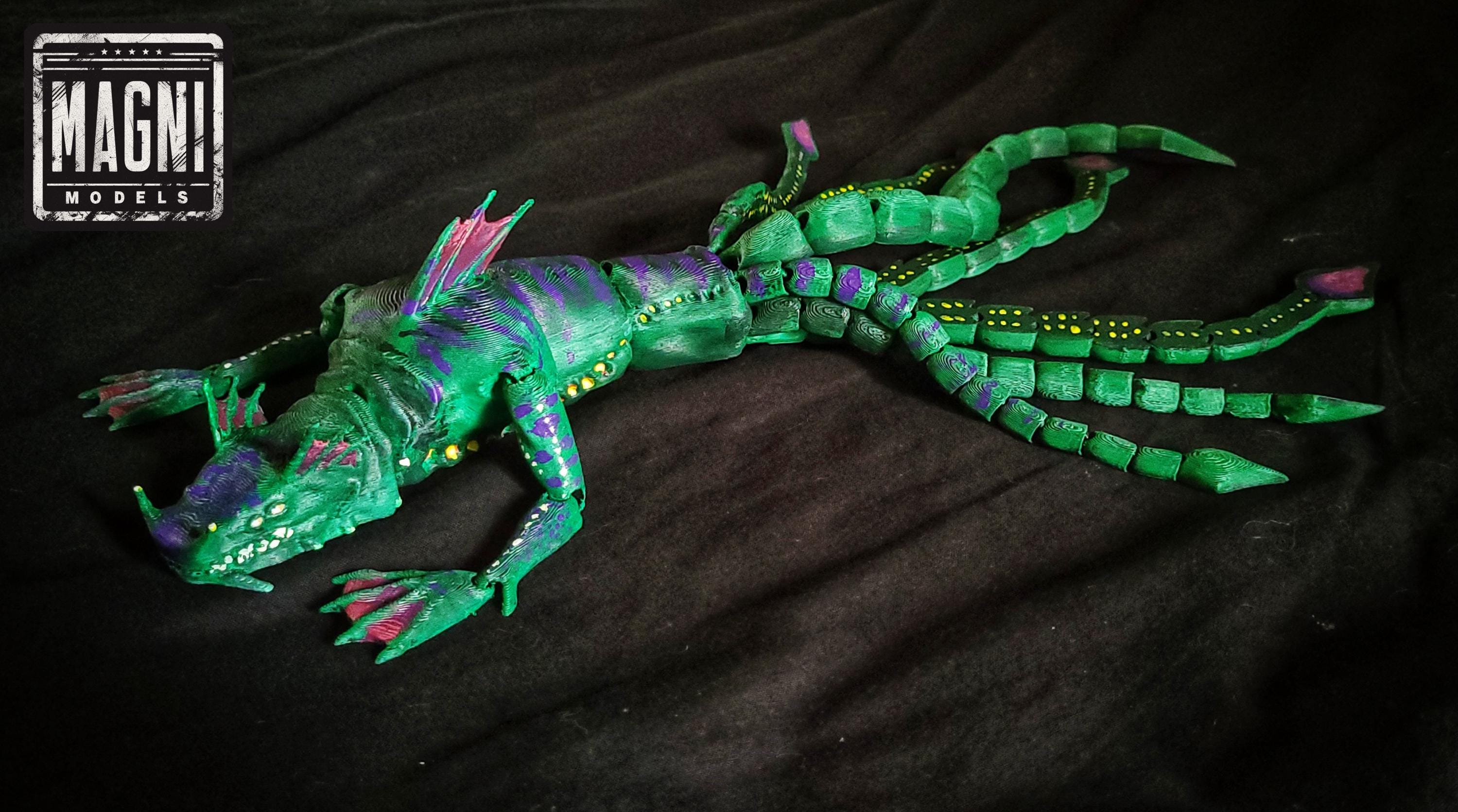 Articulated Sea Dragon Leviathan STL - Subnautica [FOR 3D PRINTING] - Etsy
