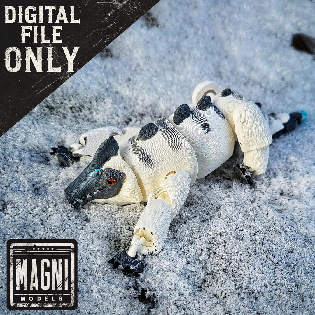 Articulated Baby Snowstalker STL - Subnautica [FOR 3D PRINTING] - Etsy