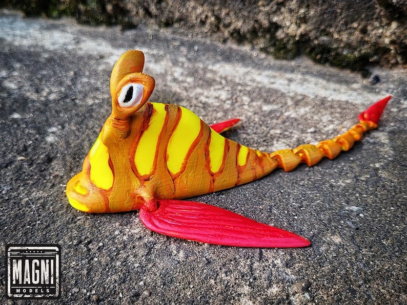 Articulated Garryfish STL - Subnautica [FOR 3D PRINTING] - Etsy