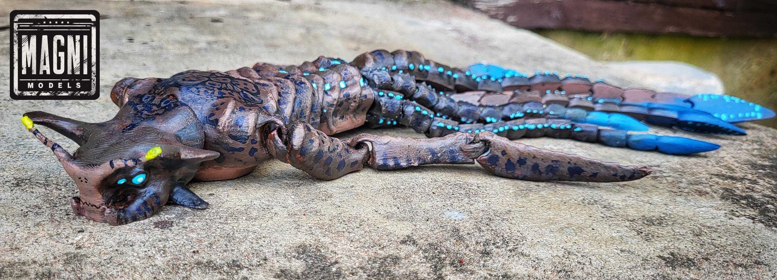 Articulated Sea Emperor Leviathan STL - Subnautica [FOR 3D PRINTING] - Etsy