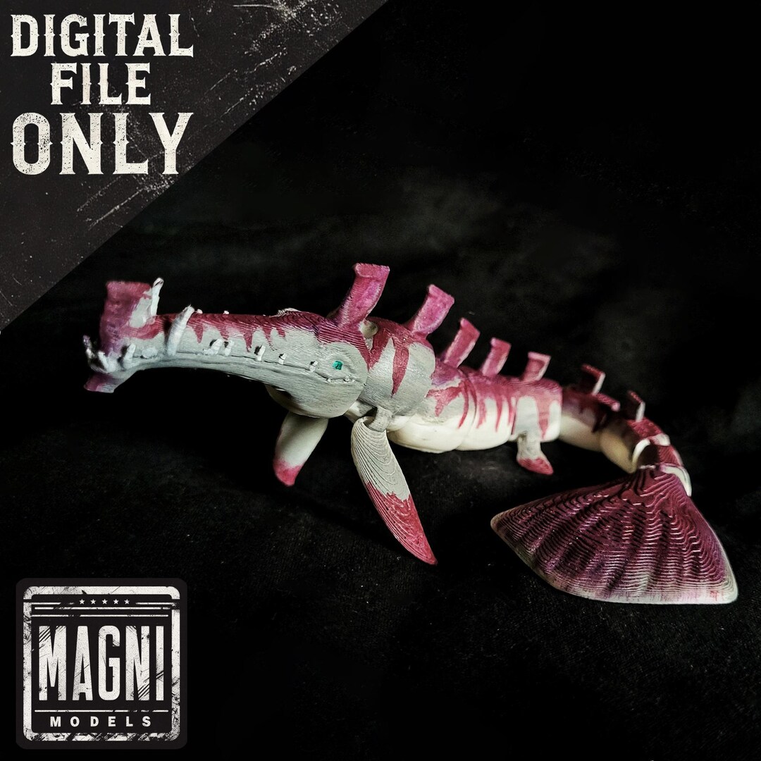 Articulated Stalker STL - Subnautica [FOR 3D PRINTING] - Etsy