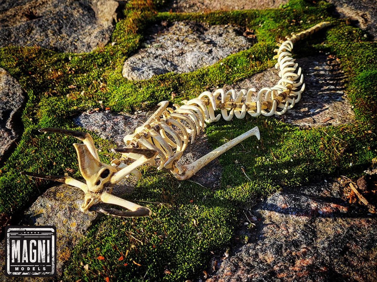 Articulated Reaper Leviathan Skeleton STL - Subnautica [FOR 3D PRINTING ...