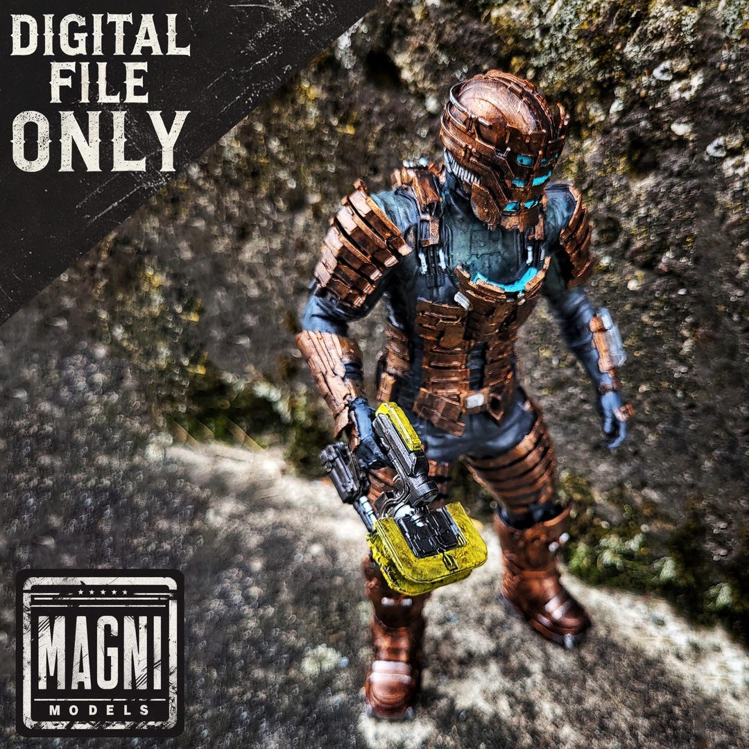 Isaac Clarke Engineer Suit Figure - Dead Space STL [FOR 3D PRINTING] - Etsy