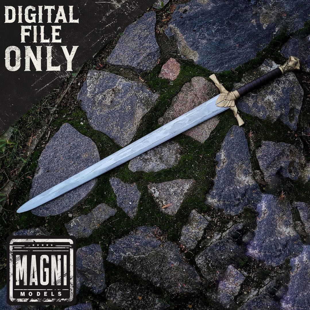 Urfael - Talion's Sword STL [FOR 3D PRINTING] - Etsy