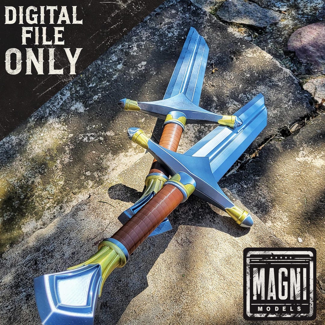 Acharn - Talion's Sword STL [FOR 3D PRINTING] - Etsy