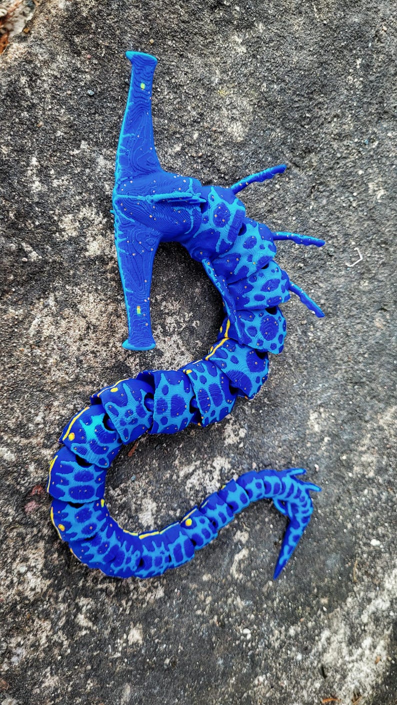 Articulated Ghost Leviathan - Subnautica - Glow-in-the-dark! - Etsy