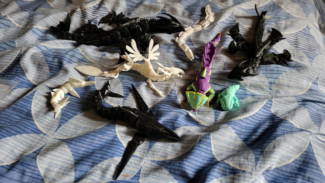 Subnautica Articulated Toy Bundle 8 Toys - Etsy