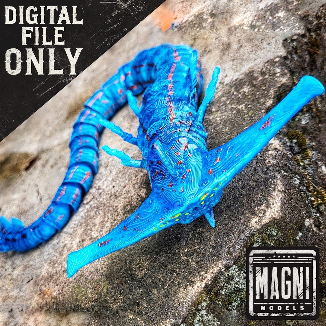 Articulated Ghost Leviathan STL - Subnautica [FOR 3D PRINTING] - Etsy