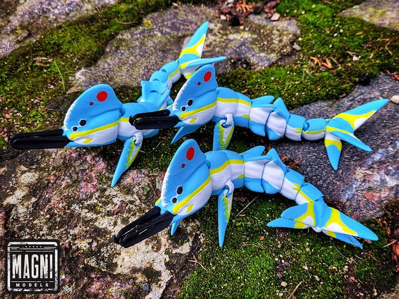 Articulated Crested Reaper STL - Subnautica [FOR 3D PRINTING] - Etsy