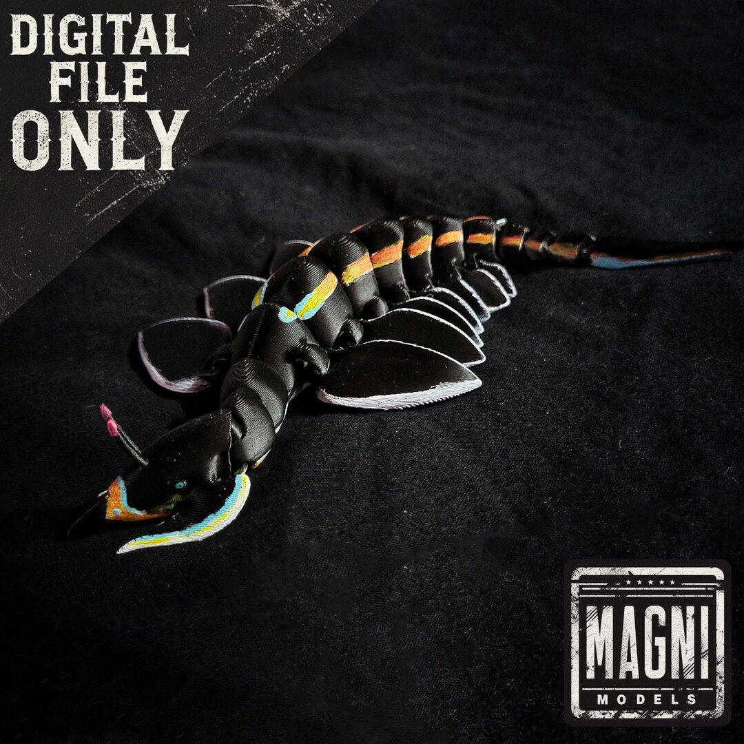 Articulated Pinnacarid STL - Subnautica [FOR 3D PRINTING] - Etsy