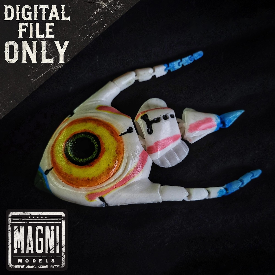 Articulated Arctic Peeper STL - Subnautica [FOR 3D PRINTING] - Etsy