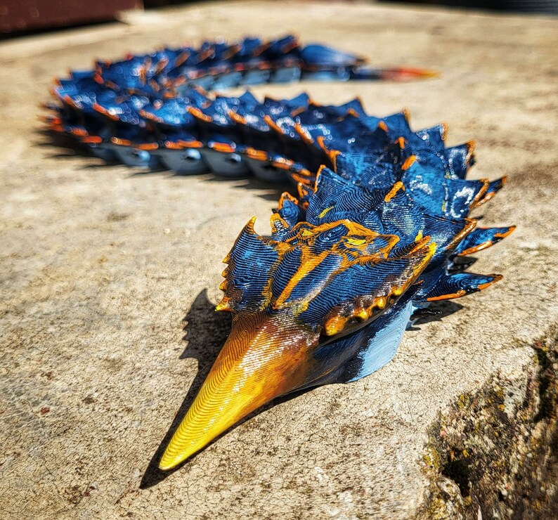 Articulated Ice Worm Leviathan STL Subnautica: Below Zero FOR 3D ...