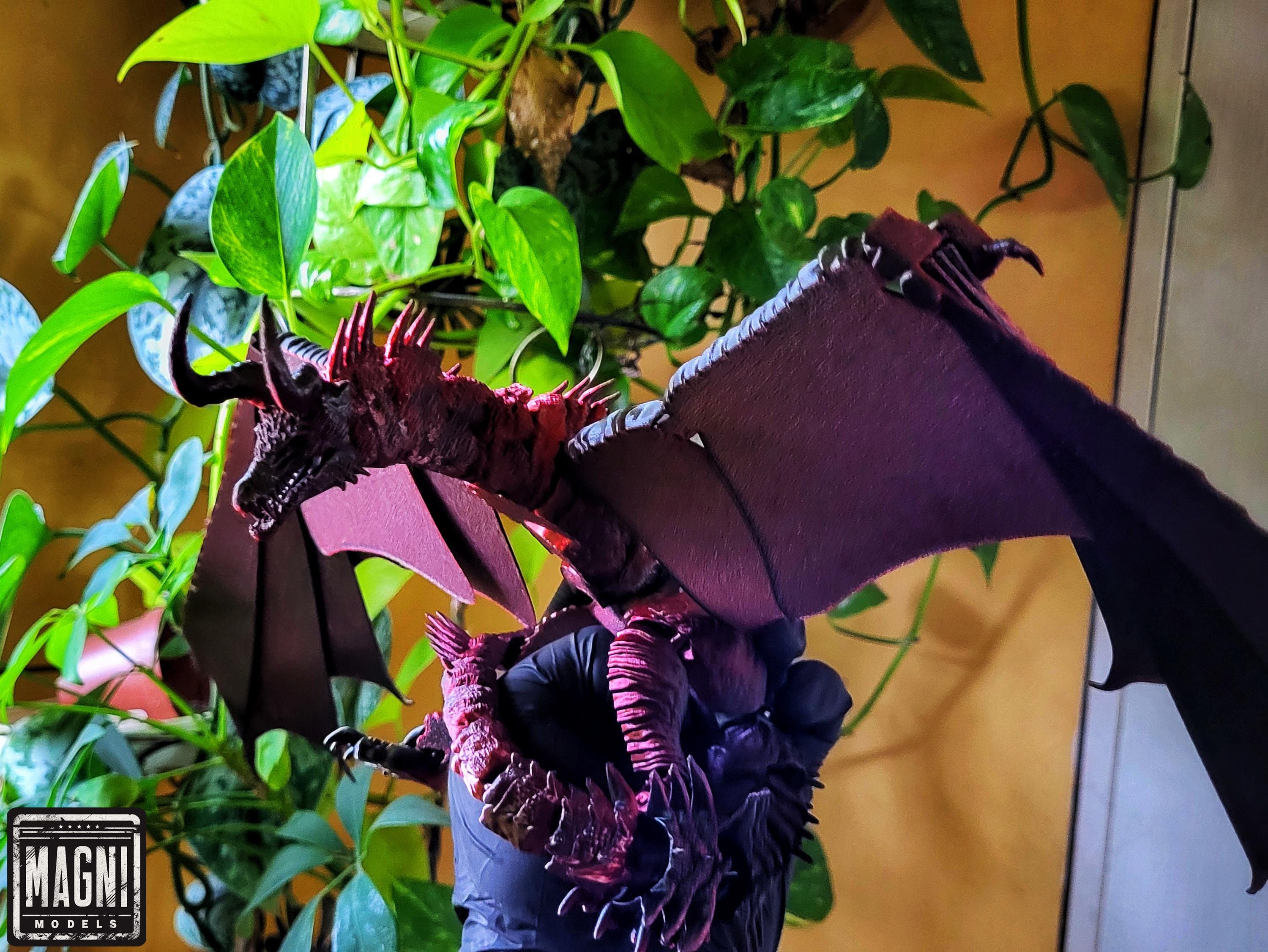 Articulated Diabolus Dragon STL [FOR 3D PRINTING] - Etsy