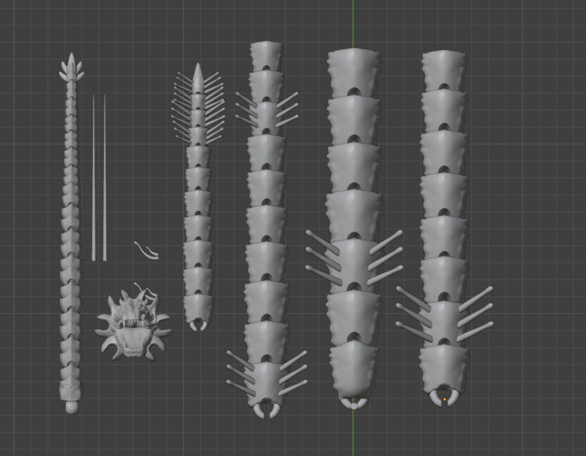 Articulated Gargantuan Leviathan STL Subnautica FOR 3D PRINTING - Etsy