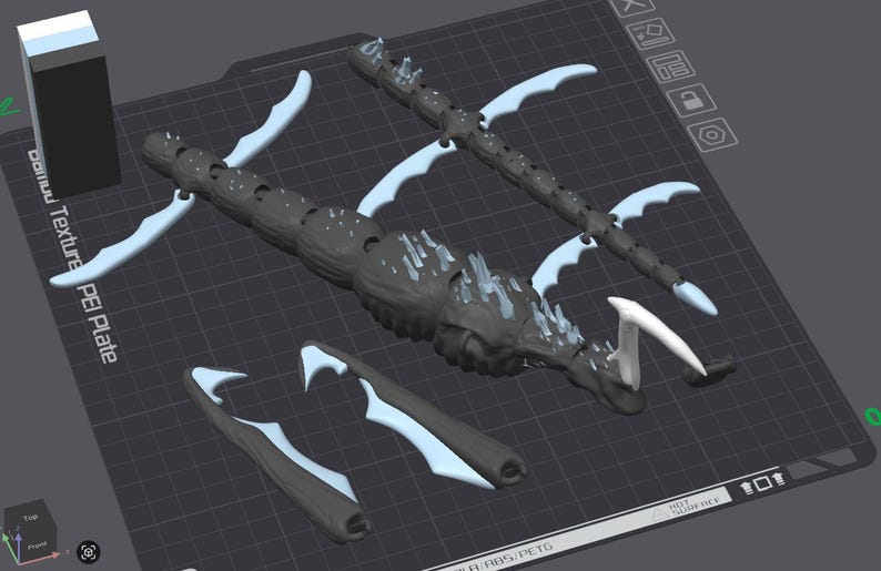 Articulated Silence Leviathan STL - Subnautica [FOR 3D PRINTING] - Etsy