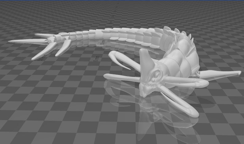 Articulated Reaper Leviathan STL Subnautica - Etsy
