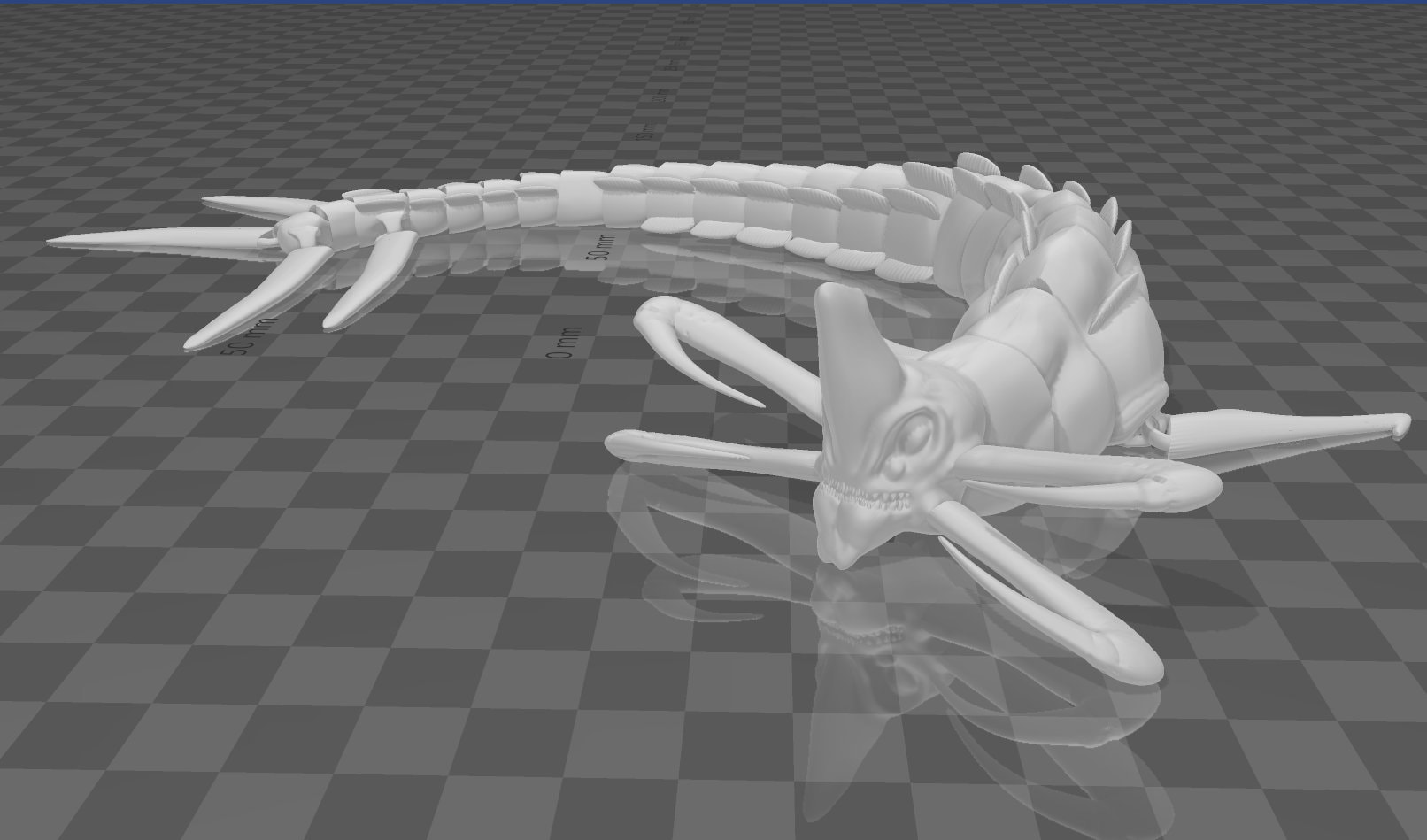 Articulated Reaper Leviathan STL Subnautica FOR 3D PRINTING - Etsy
