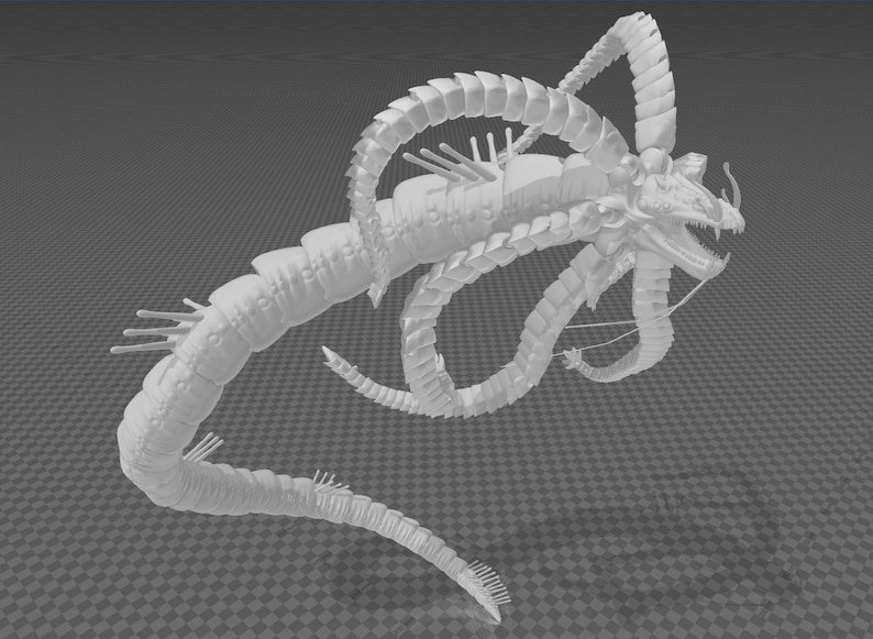 Articulated Gargantuan Leviathan STL Subnautica FOR 3D PRINTING - Etsy