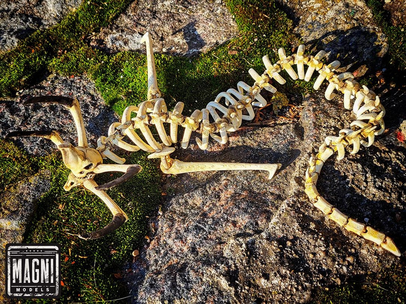 Articulated Reaper Leviathan Skeleton STL - Subnautica [FOR 3D PRINTING ...