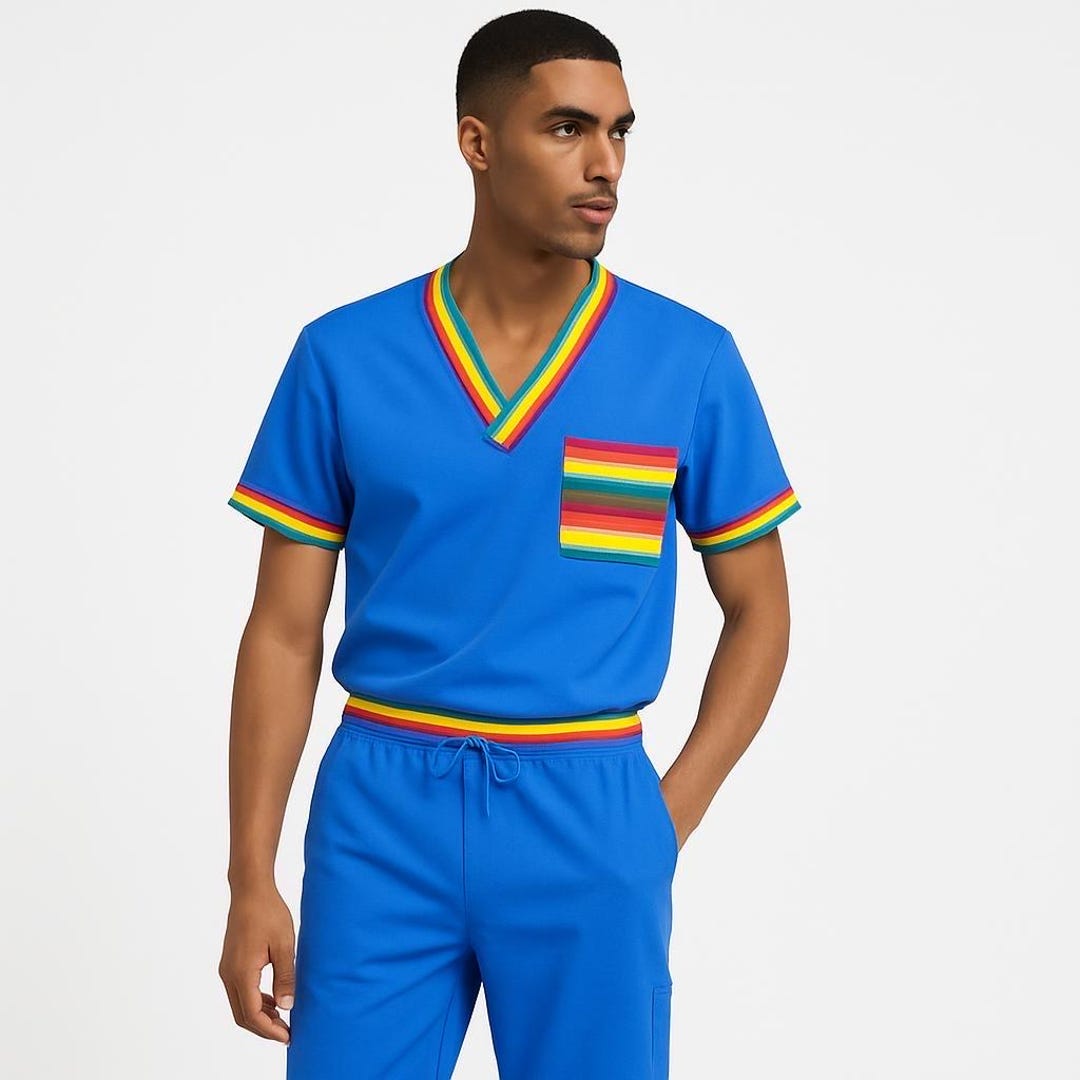 Modire Medical Scrub Shirt for Men - Etsy