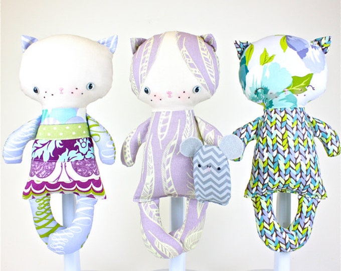 SALE Kitten Baby Doll PDF Pattern - Etsy