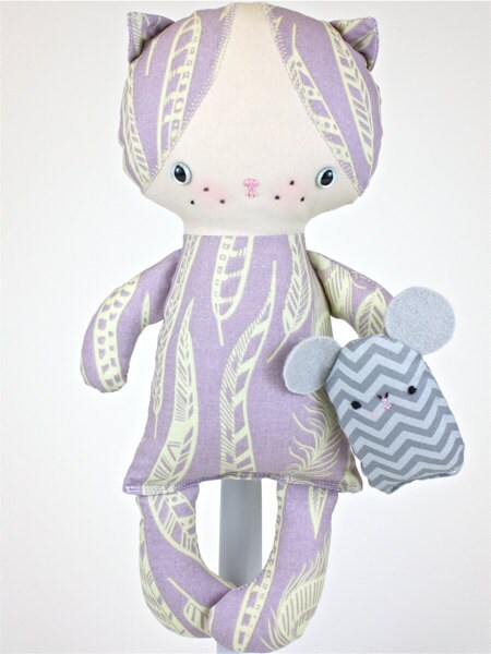 SALE Kitten Baby Doll PDF Pattern | Etsy