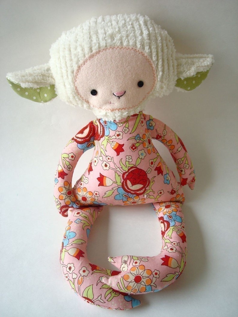 SALE Lilly Lamb PDF Doll Pattern | Etsy